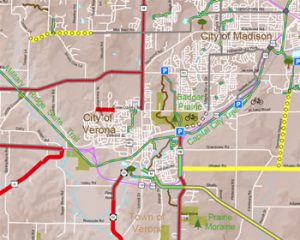 New Dane County Map for Bicyclists goes digital – State Cartographer's ...