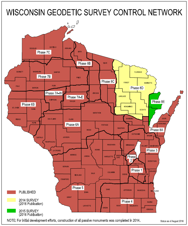 Height Modernization Program Passive Network – State Cartographer's ...
