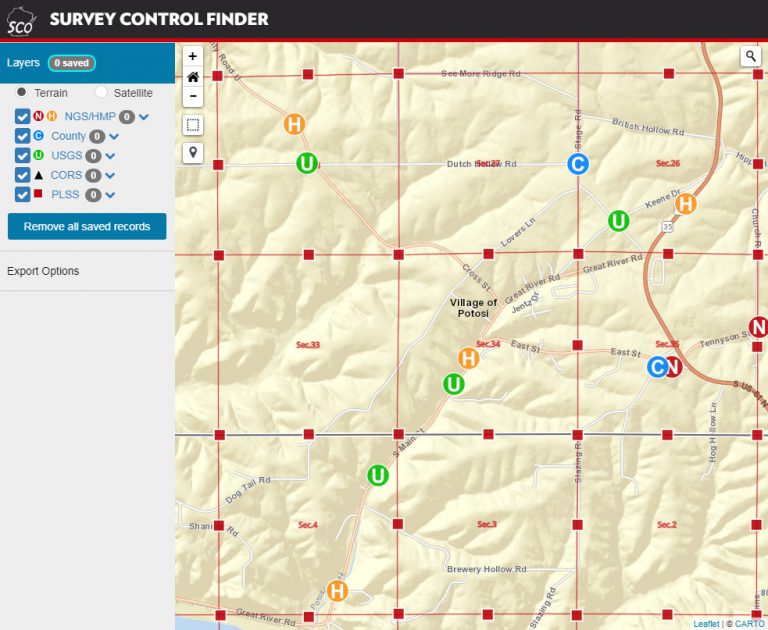 Statewide PLSS database to be developed – State Cartographer's Office ...