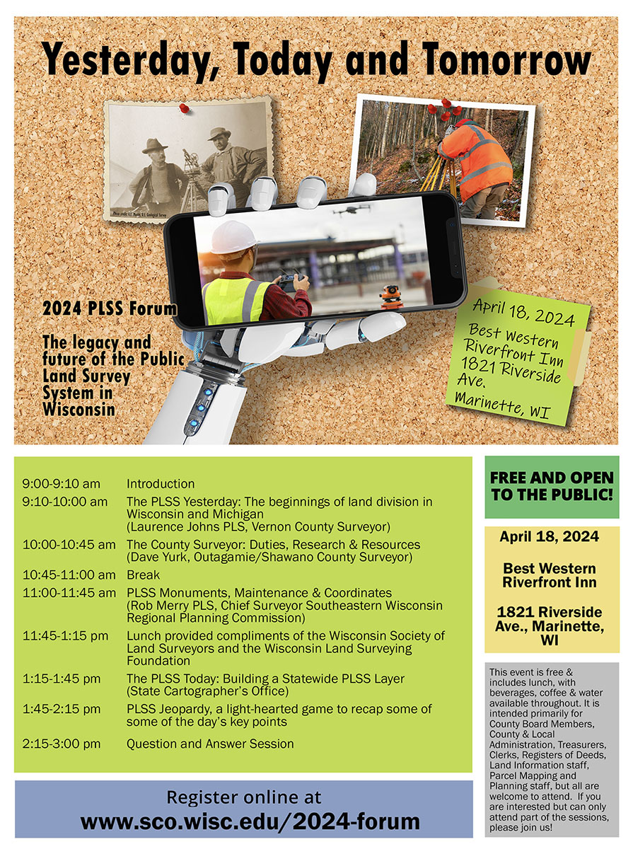 REGISTER TODAY FOR THE 2024 PLSS FORUM: “YESTERDAY, TODAY, AND TOMORROW ...